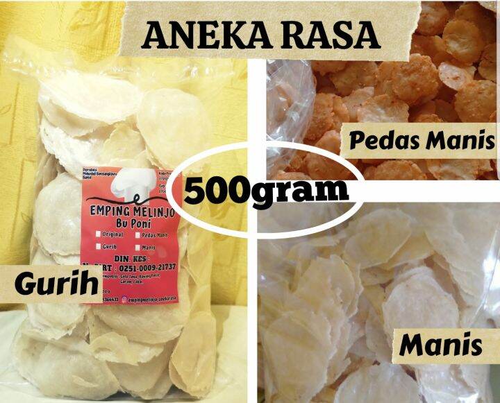 Emping Melinjo Mentah Original /500 gram | Lazada Indonesia
