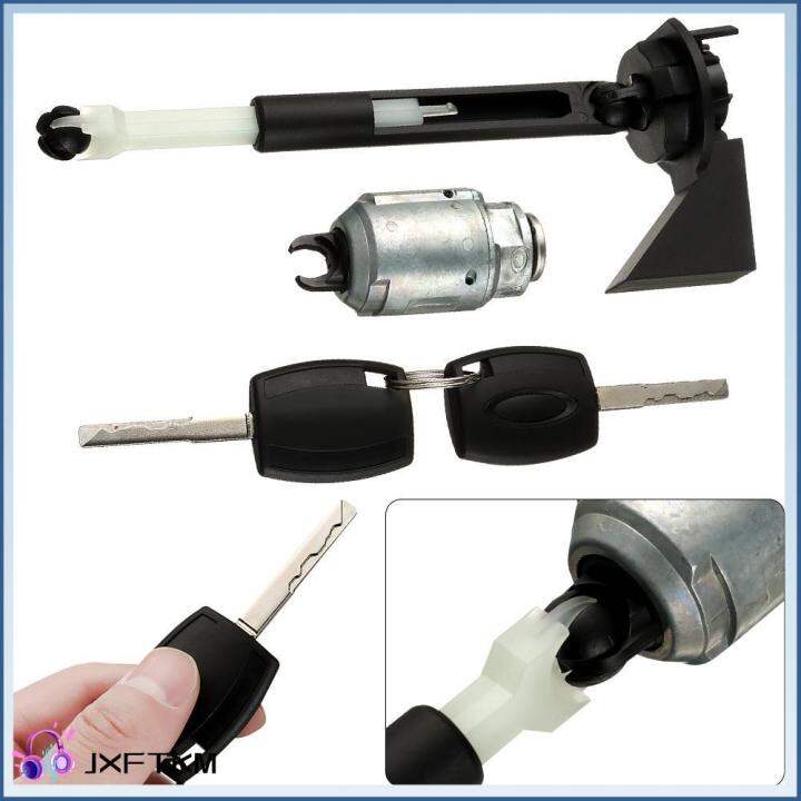 JXFTKM with Key Latch For Ford Focus Bonnet Release Lock Catch Front ...