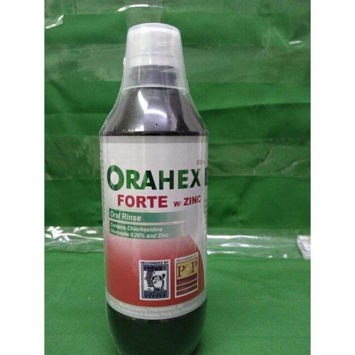 Orahex Forte with zinc 500ml | Lazada PH