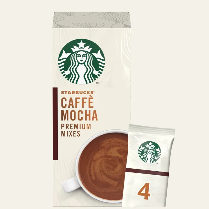 Starbucks CAFFÈ MOCHA Premium Instant Coffee Mix, 14g - Box of 4 | Lazada PH