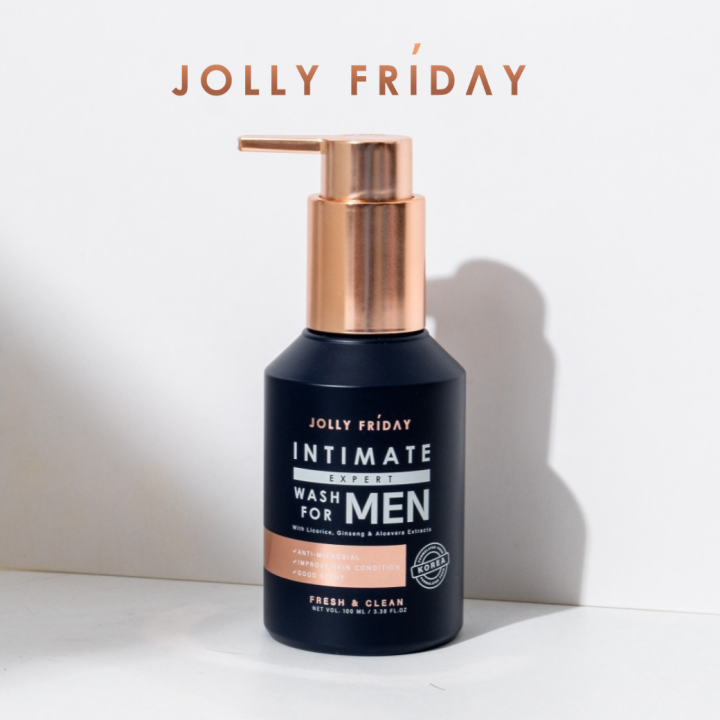 Jolly Friday ผลิตภัณฑ์ทำความสะอาดจุดซ้อนเร้นผู้ชาย (1 ขวด) | Lazada.co.th