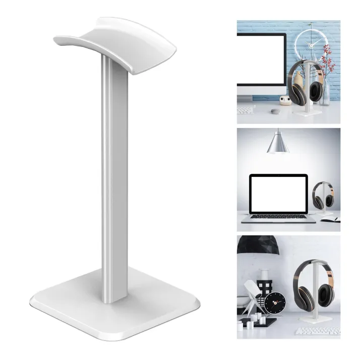 milageto Aluminum Headphone Stand Headset Bracket Rack Earbuds Mount DJ ...