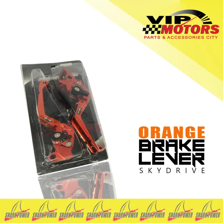 (Shark Power) Brake Lever Orange for SKYDRIVE | Lazada PH