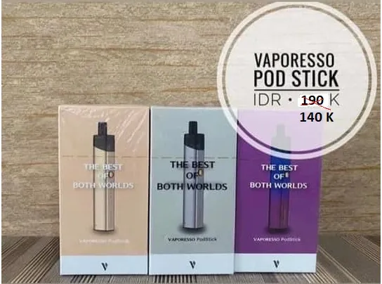 VAPORESSO PODSTICK POD KIT 900MAH AUTHENTIC BY VAPORESSO | Lazada Indonesia