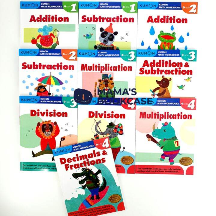 [SG stock] Kumon Math Workbook Activity Addition Subtraction ...