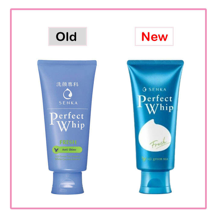 *New Packaging* Senka Perfect Whip Fresh (Anti-Shine) Uji Green Tea ...