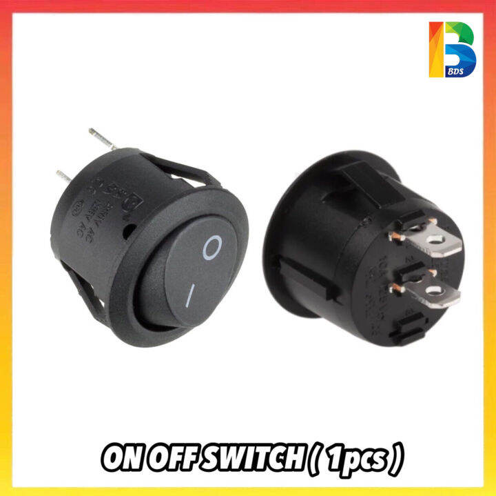 ON OFF SWITCH Spotlight Headlamp Wiring Cable Audio Switch Butang ...