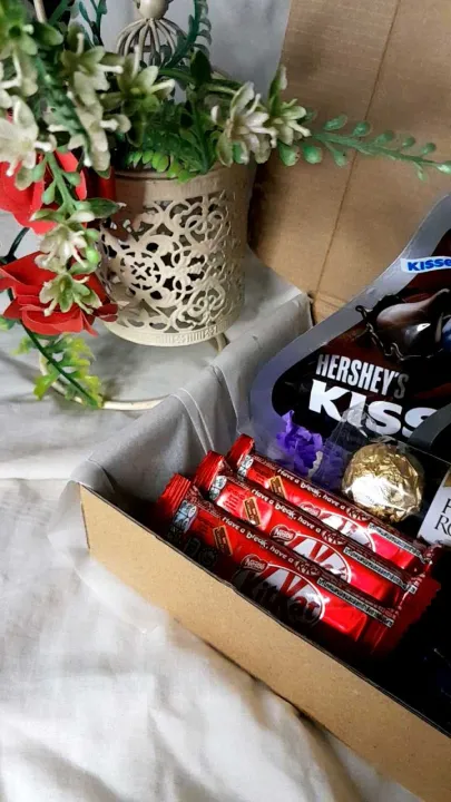 Assorted chocolate gift box set Monthsary Gift Anniversary Gift ...