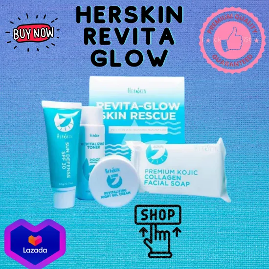 Original HerSkin Revita-Glow Skin Rescue Set by Kath Melendez (OnHand ...