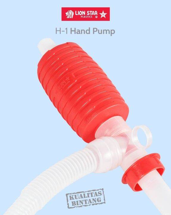 Hand Pump H-1 LION STAR/ Pompa Minyak Manual/ Pompa Air/ Selang Air ...