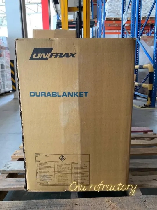ฉนวนกันความร้อน Unifrax Fiberfrax Durablanket Grade S Temp. 1260C ...