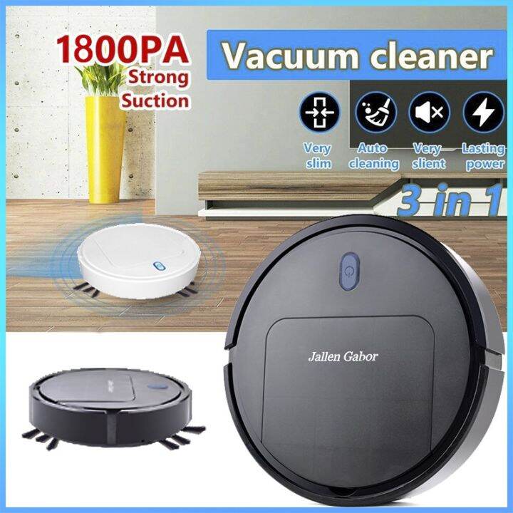 Three-in-one smart robot vacuum cleaner, multifunctional sweeping and ...