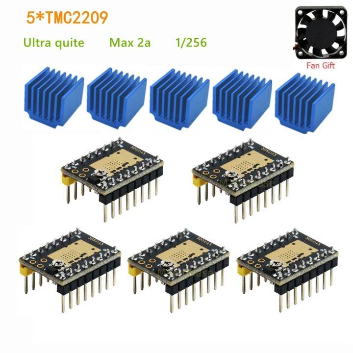 TMC2209 Stepper Motor Driver Controller TMC 2209เครื่องยนต์ Stepping ...