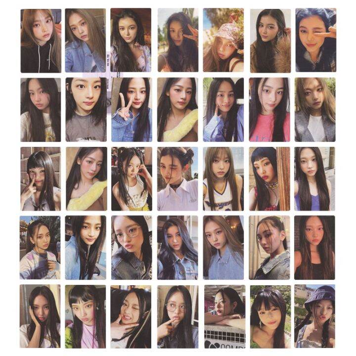 Kpop NewJeans มินิการ์ดทําเอง MINJI HANNI DANIELLE HAERIN HYEIN | Lazada.co.th