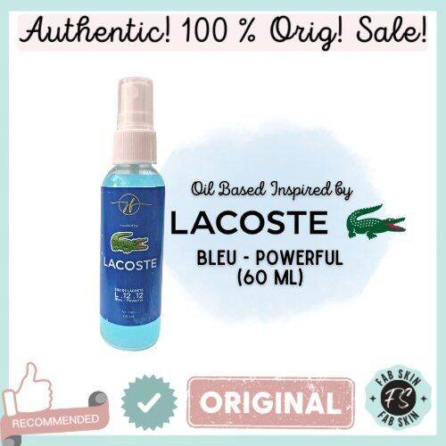 JF Lacoste Bleu Powerful Inspired Oil Based Perfume Pabango Long ...
