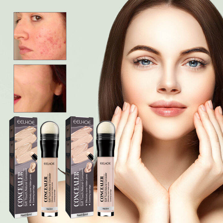 EELHOE Stik Concealer Tahan Air, Stik Riasan Concealer Lingkaran Hitam ...