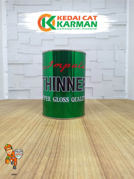 THINNER CAT IMPALA HIJAU 1LT ASLI - THINER IMPALA PENGENCER CAT DUCO ...