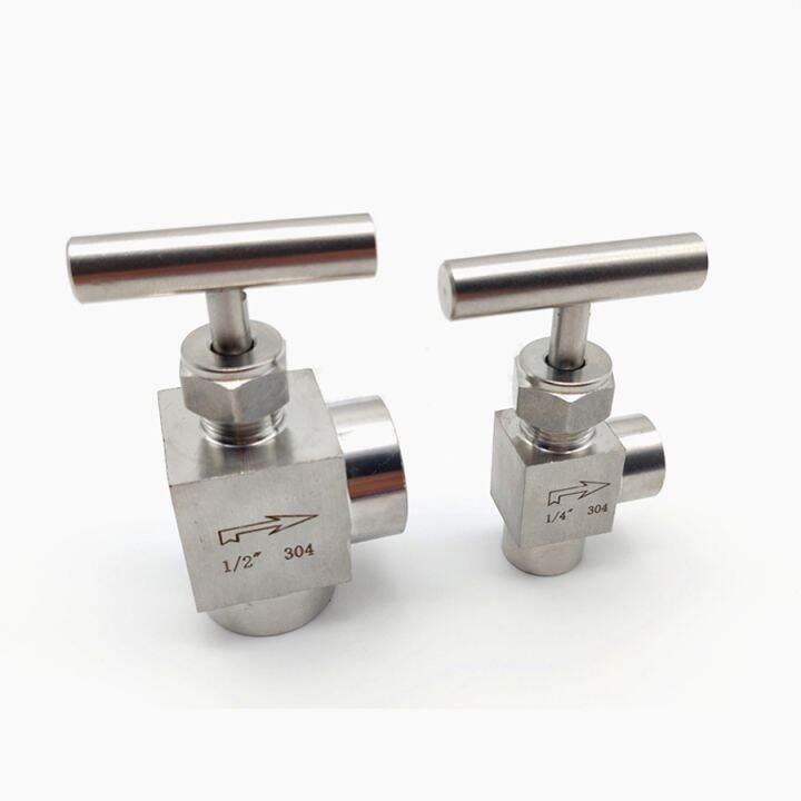 304 Stainless Steel Needle Valve 1/8 quot; 1/4 quot; 3/8 quot; 1/2 quot ...