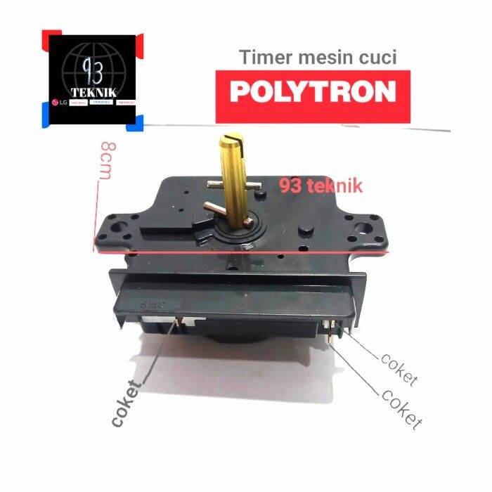 Timer mesin cuci polytron tabung dua | Lazada Indonesia