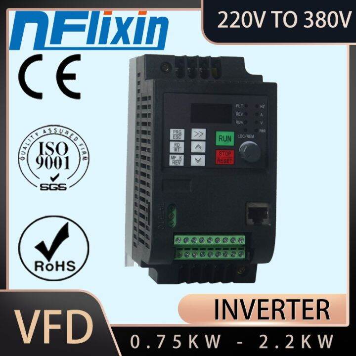 varible frequency drive inverter/Frequency converter 220V to 380V 5.5KW-11KW 3 phase vfd | Lazada PH