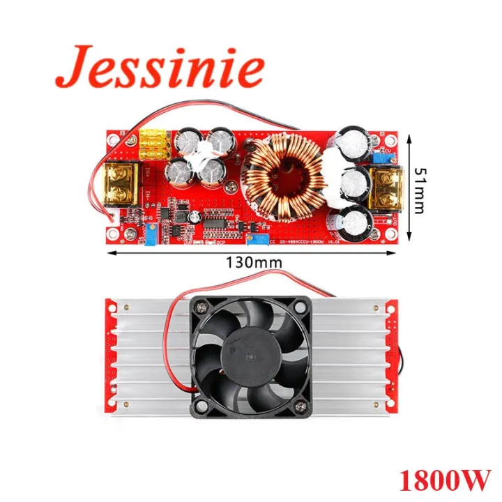 1800W 40A DC DC Step Up Boost Power Supply Module Constant Voltage Constant Current CV CC ...