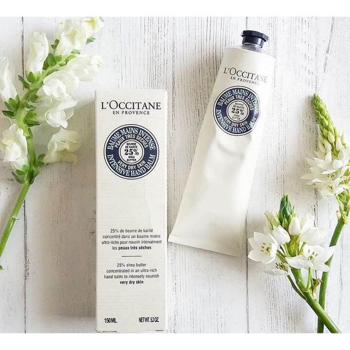 L'occitane Shea Butter Intensive Hand Balm 150 ml ครีมทามือ | Lazada.co.th