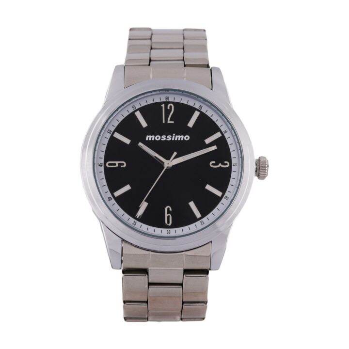 Mossimo Stan Men Stainless Steel Analog Watch MS-1831G-IPBLK | Lazada PH