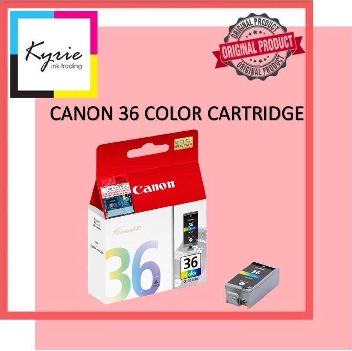 Canon CLI-36 Color Ink Original Cartridge Canon 36 | Lazada PH