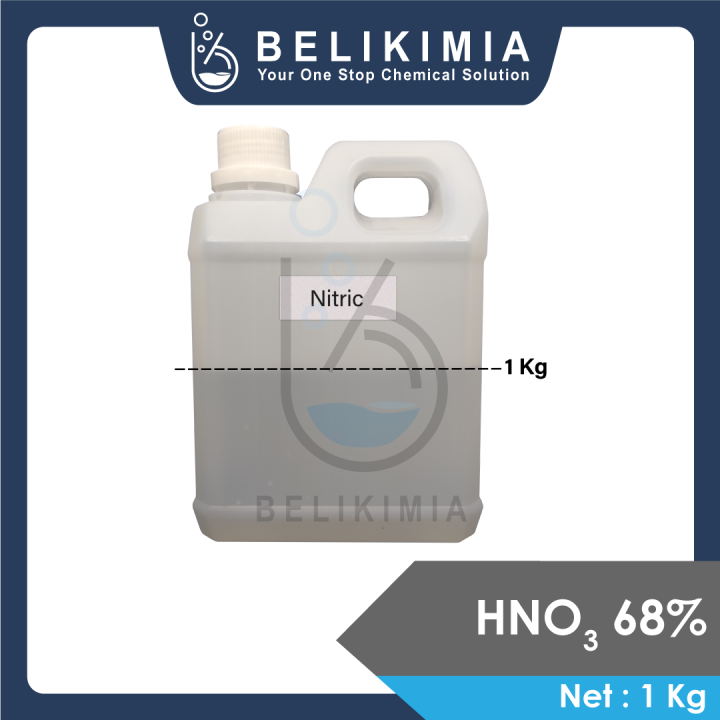 [Khusus Pulau Jawa] Nitric Acid 1 Kg - Asam Nitrat - HNO3 68% ex Belgia ...