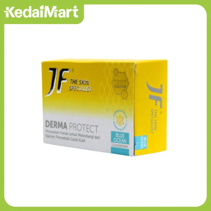JF Sulfur Family Skin Soap Blue Fresh / Ocean Bar 90 Gram | Lazada ...