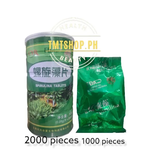 【Hot Stock】 SPIRULINA 2000 TABLETS | Lazada PH
