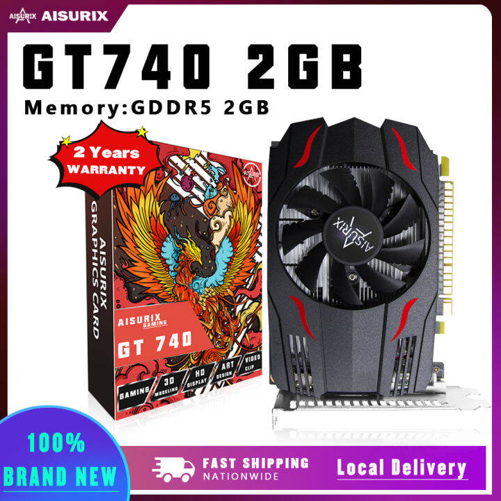 AISURIX 100% New Nvidia GT740 2G GDDR5 2048sp Video Card Graphics Card ...