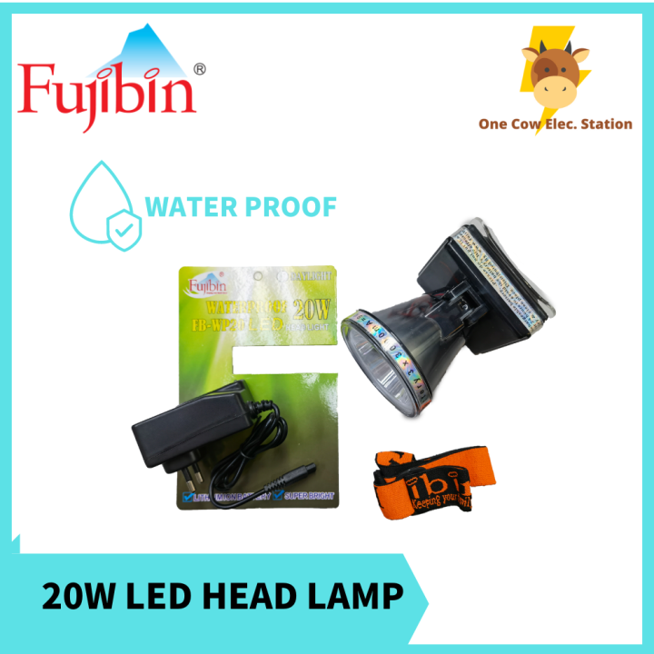 Fujibin 20W LED Head Lamp #Daylight #Warmlight | Lazada