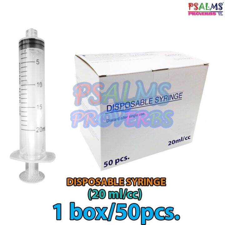 heat sellnlfxpz 20ml/cc Disposable Syringe With Needle 1box/50pcs ...