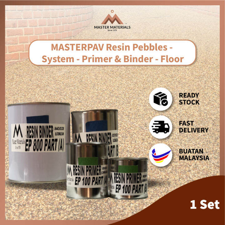 MASTERPAV Resin System Part A+B Primer EP100 and Part A+B Binder EP800 ...