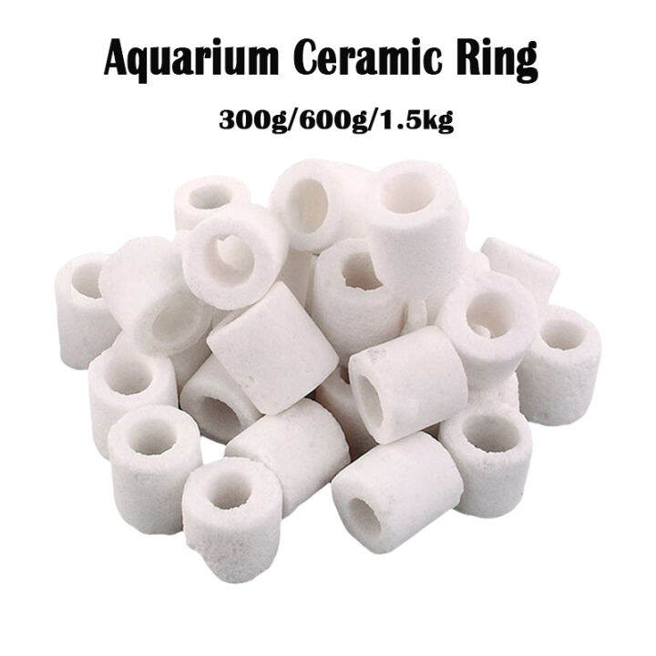 Aquarium Biological Filter Media Rings Lava Ring Porous Rings White ...