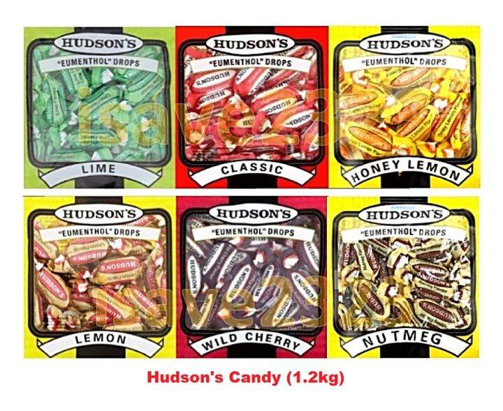 Hudson's Candy (1.2kg / Bag) - 6 Flavours | Lazada