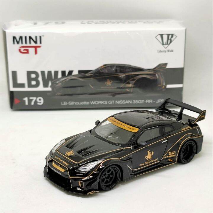 Diecast Miniatur Mobil Mobilan Nissan GTR R35 No.179 John Player ...
