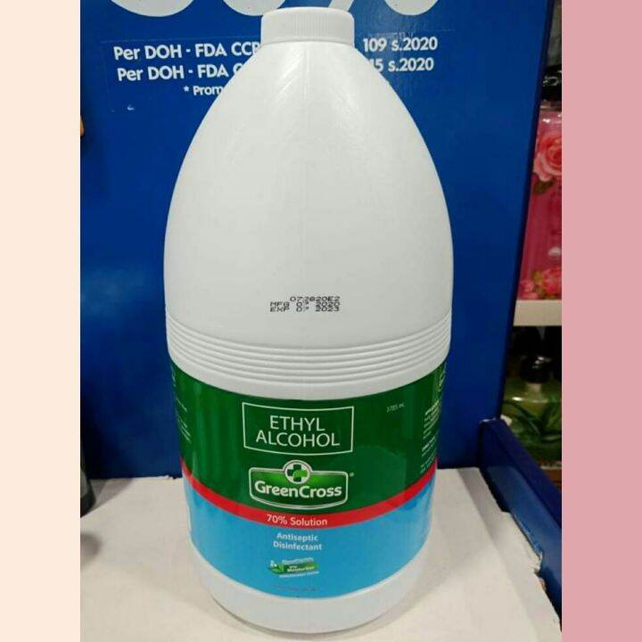 Alcohol (Greencross Ethyl Alcohol 70% 1 gallon) | Lazada PH