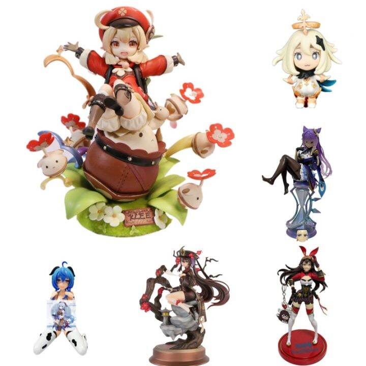 Genshin Impact Klee Figure Game Gaming Anime Figurine Model GK Barbatos ...