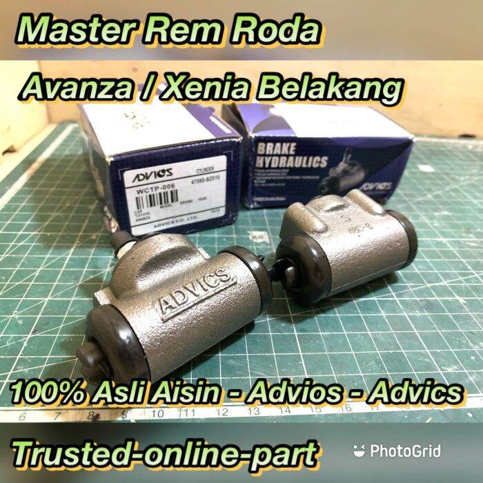 Master Rem Avanza Xenia Belakang 100% Aisin Advios Advics | Lazada Indonesia