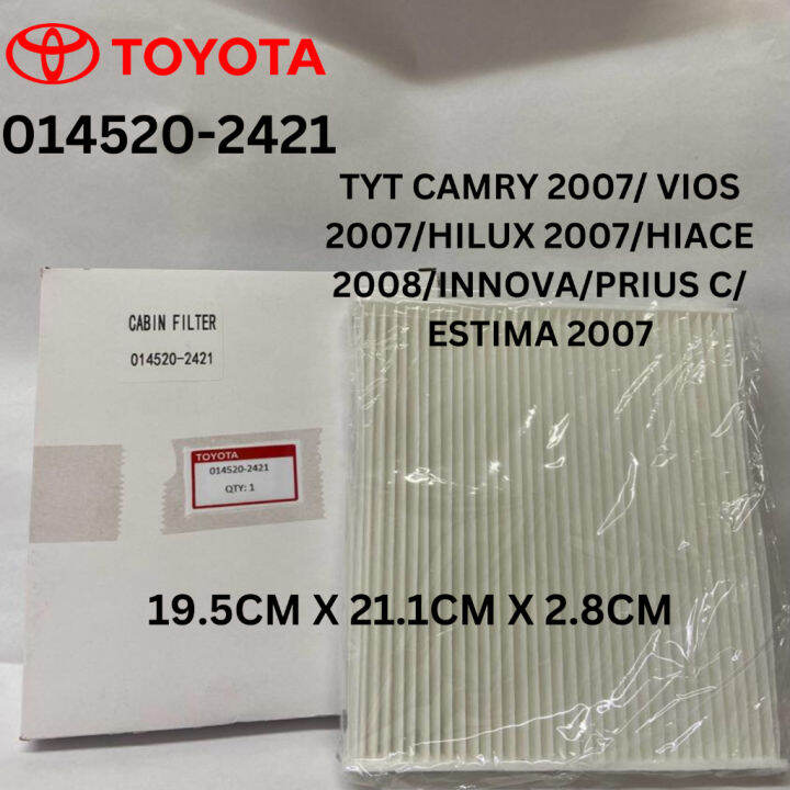 TOYOTA CAMRY 2007/ VIOS 2007/ HILUX 2007/ HIACE 2008/ INNOVA / ESTIMA ...