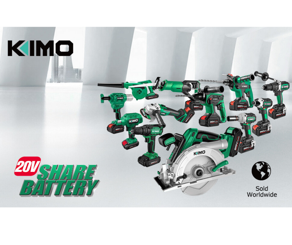 KIMO เครื่องตัด ขัด เซาะ อเนกประสงค์ ไร้สาย แบตเตอรี่ Li-ON 20V MAX 4.0Ah หรือ 2.0Ah ปรับระดับ ...
