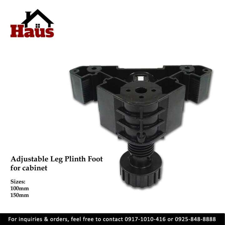 Adjustable Leg Plinth Foot for Cabinet 100mm | Lazada PH