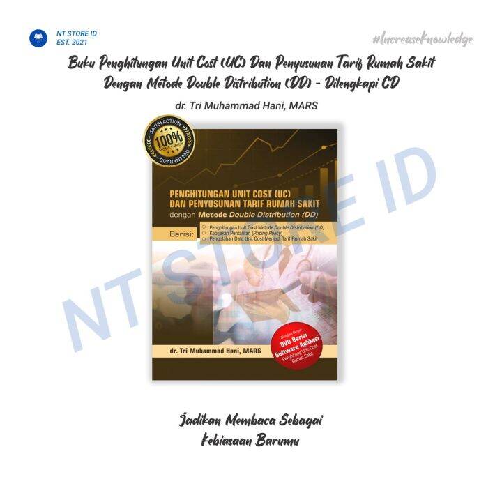 Buku Penghitungan Unit Cost (UC) Dan Penyusunan Tarif Rumah Sakit Dengan Metode Double ...