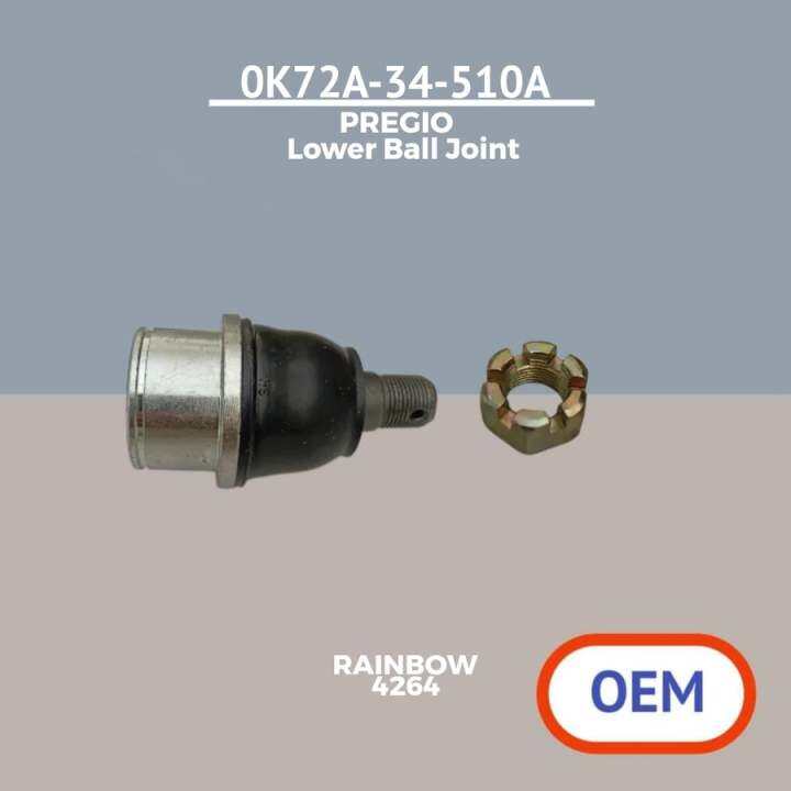 0K72A34510A Lower Ball Joint for KIA Pregio [OEM] Part#; 0K72A-34-510A ...