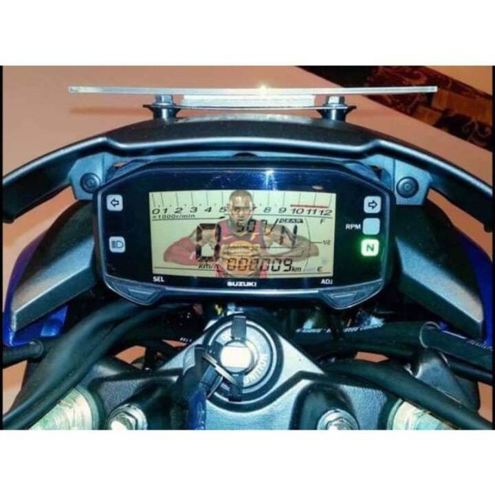 RAIDER FI 150/BURGMAN/SUZUKI CROSSOVER CUSTOMIZE/LOGO GAUGE PROTECTOR ...