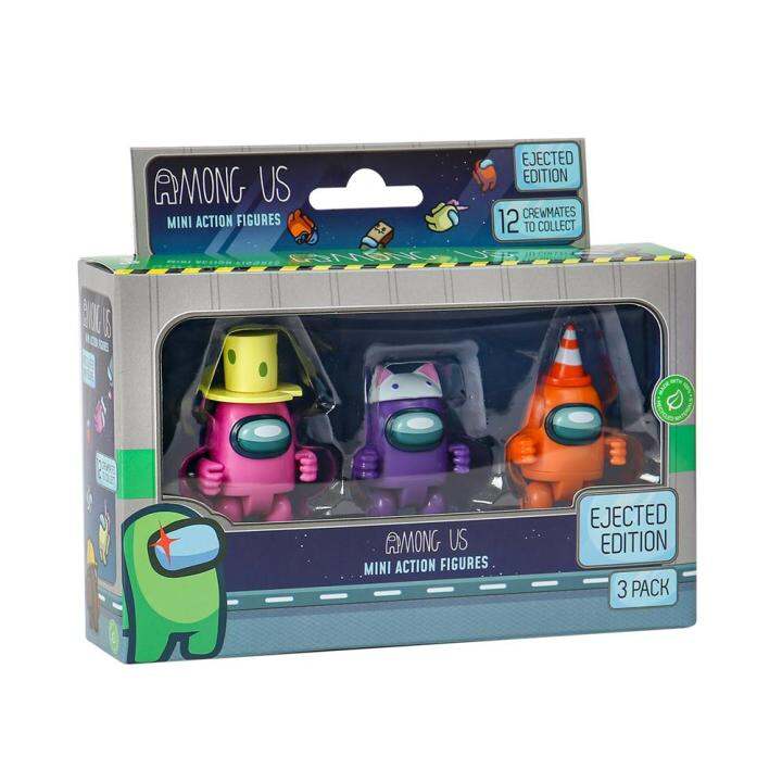 Among Us Mini Action 3 Pack ของเล่นฟิกเกอร์ | Lazada.co.th
