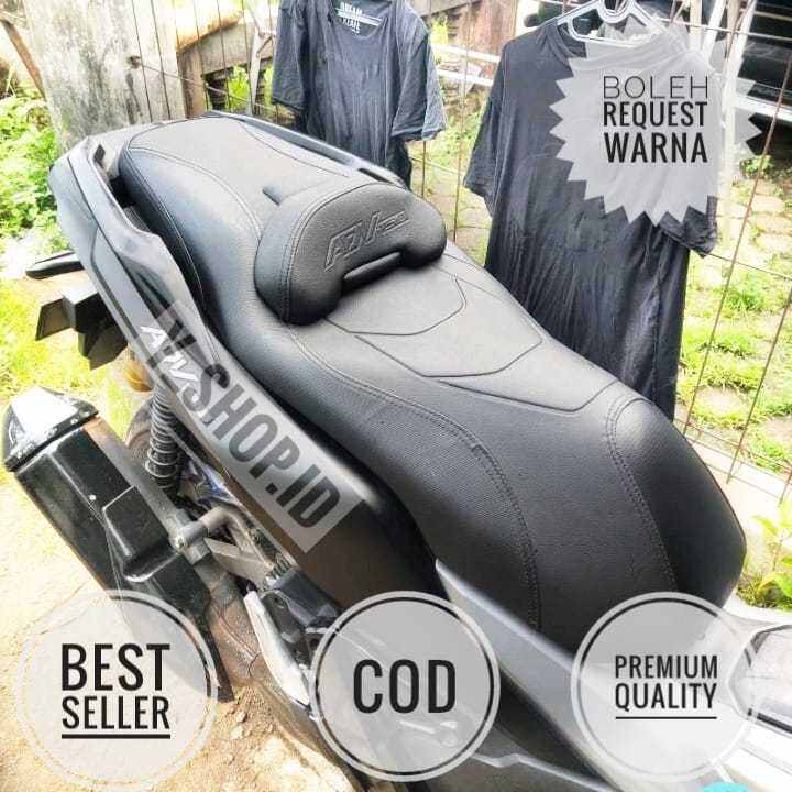 Sadel Cover Kulit Jok Motor Honda Adv 150 Model Eropa Terbaru Kulit ...