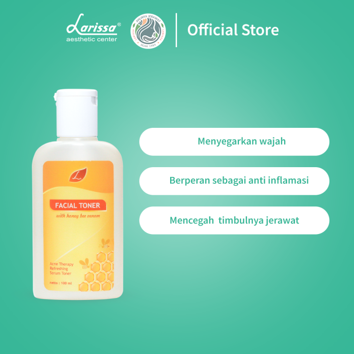 Larissa Facial Toner Honey Bee Venom Acne | Lazada Indonesia